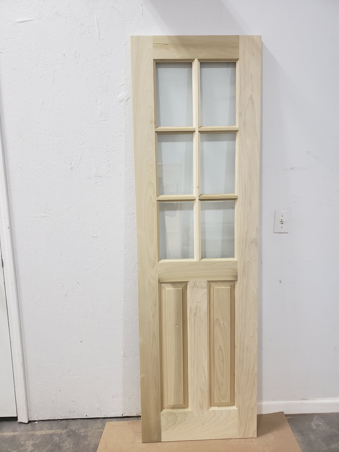 Six Lite Double Vertical Raised Panel Door – Contour llc woodworks